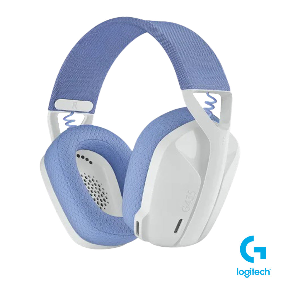 LOGITECH G435 LIGHTSPEED WHITE INALAMBRICO Headset — ATEK