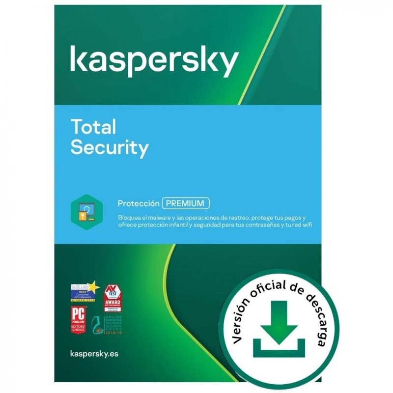 Kaspersky Total Security 2022 ( 1 year / 1 device ) — ATEK